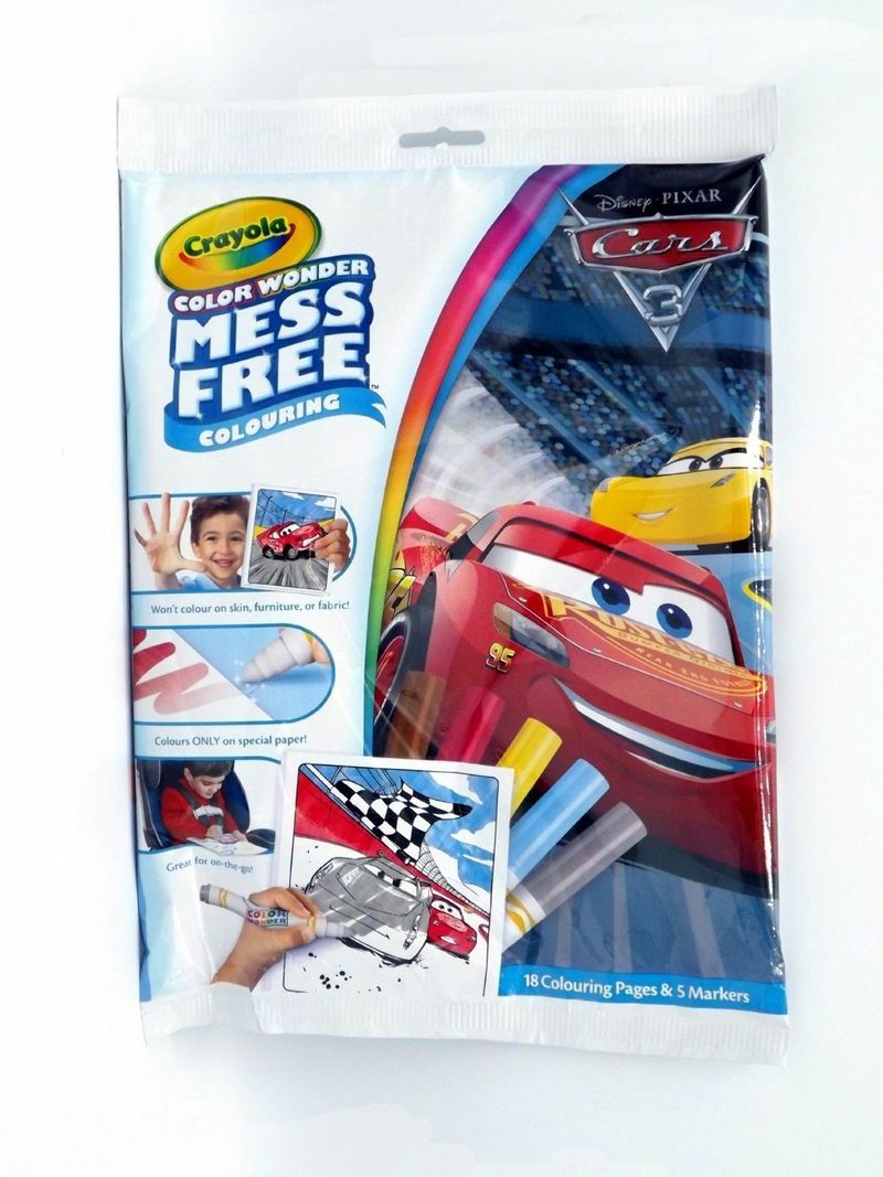 CRAYOLA COLOR WONDER CARS 3