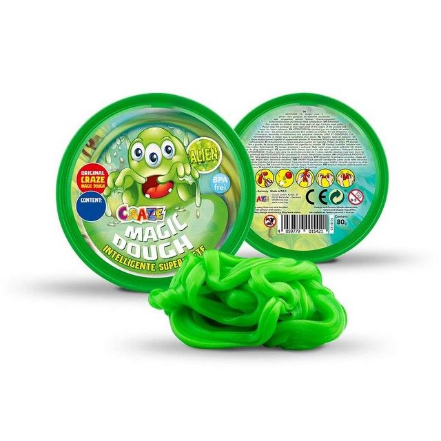 CRAZE MAGIC DOUGH ALIEN 80GR 15421