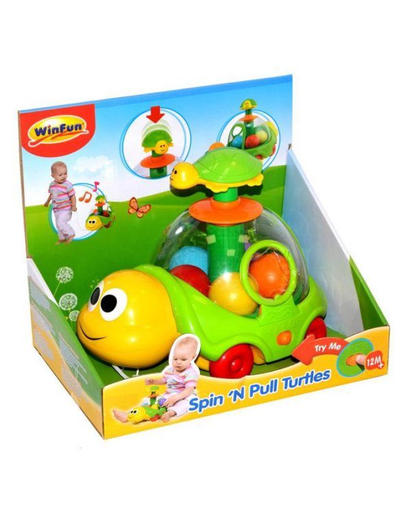 SPIN'N PULL TURTLES 660-33