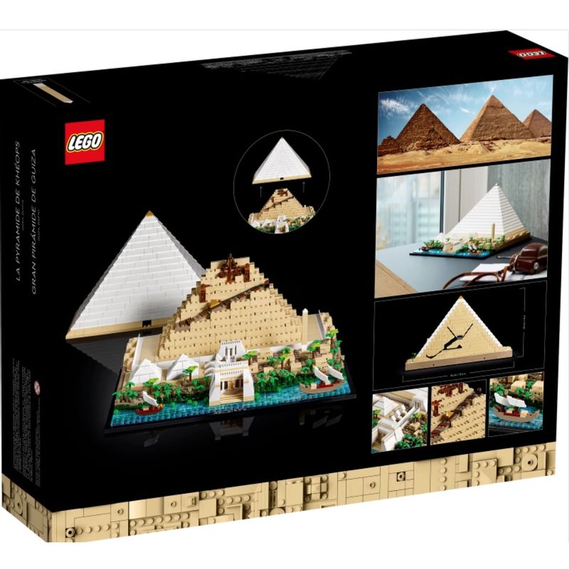 LEGO ARCHITECTURE La grande pyramide de Gizeh 21058