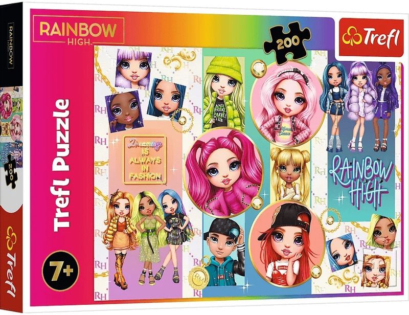 Puzzles 200 Friendship of Rainbow 13289