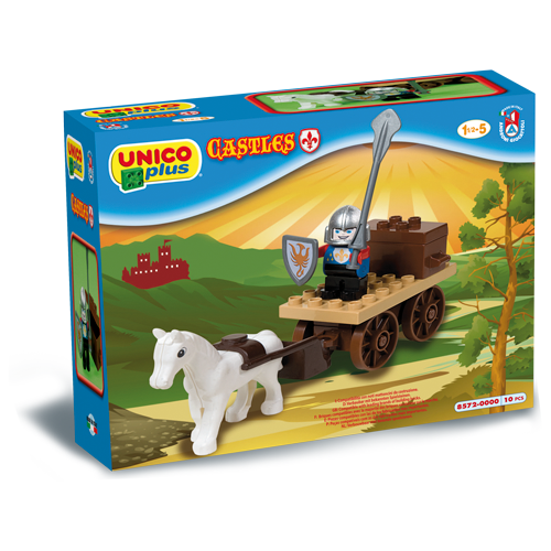 CAVALIER MEDIVAL LEGO UNICOPLUS 8572-0000
