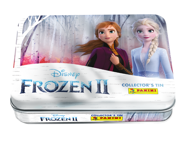 PANINI DISNEY FROZEN 2 CARTES BOITE METAL