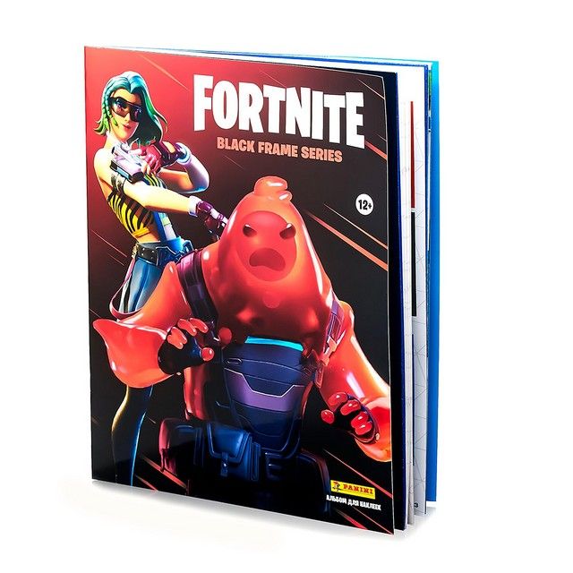 PANINI FORTNITE BLACK FRAME STICKERS ALBUMS
