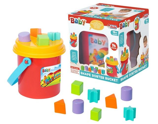 BABY SHAPE SORTER BUCKET 02006