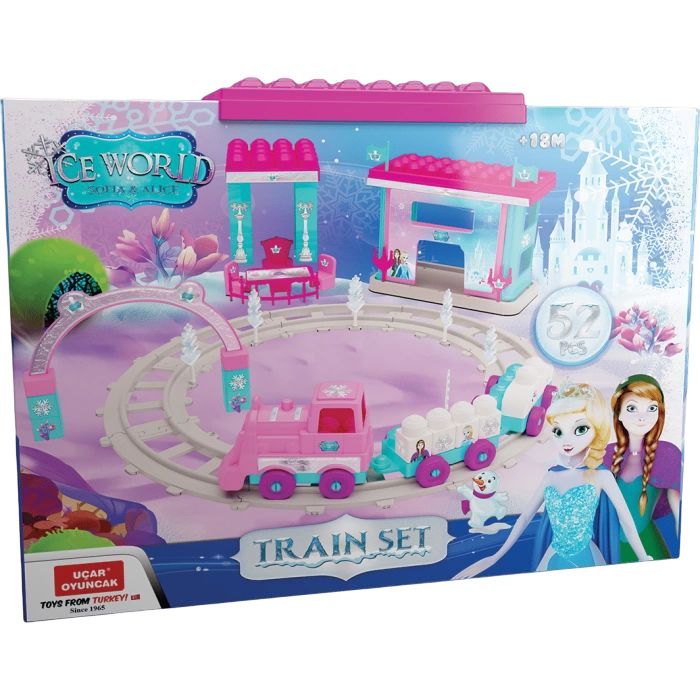 ICE WORLD TRAIN SET 52 PCS 128