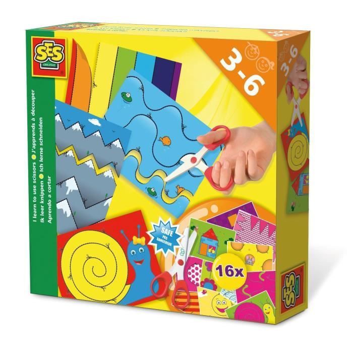 I LEAM TO USE SCISSORS